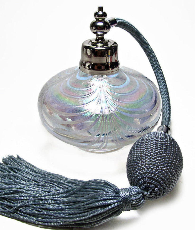 Art hand made vintage glass perfume atomizer bottle – Atomizers King