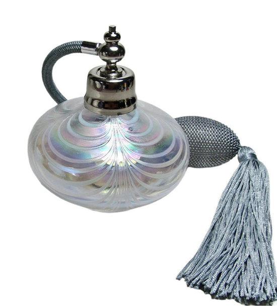 Art hand made vintage glass perfume atomizer bottle – Atomizers King