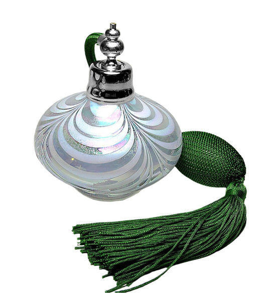 Art hand made vintage glass perfume atomizer bottle – Atomizers King